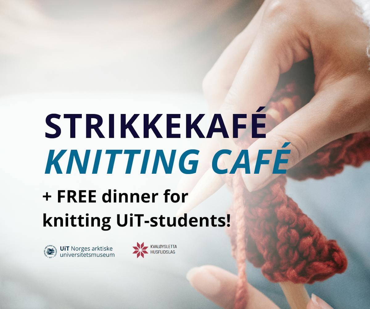 Knitting café & sami dinner | Samskipnaden